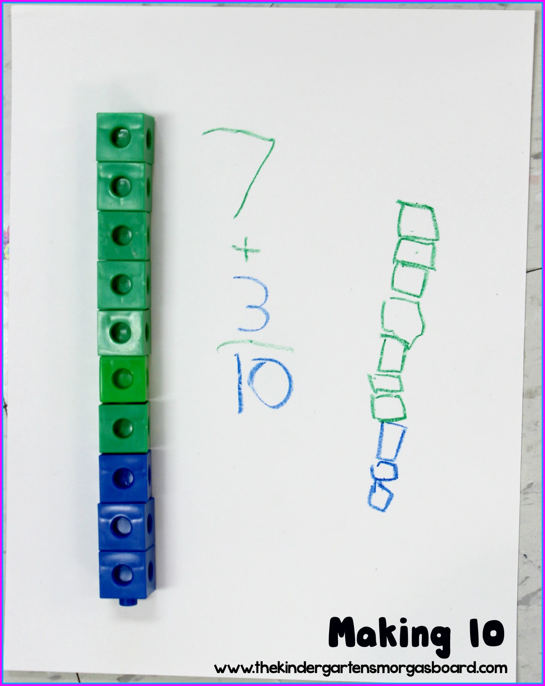 Ways To Make 10-Kindergarten Math – The Kindergarten Smorgasboard