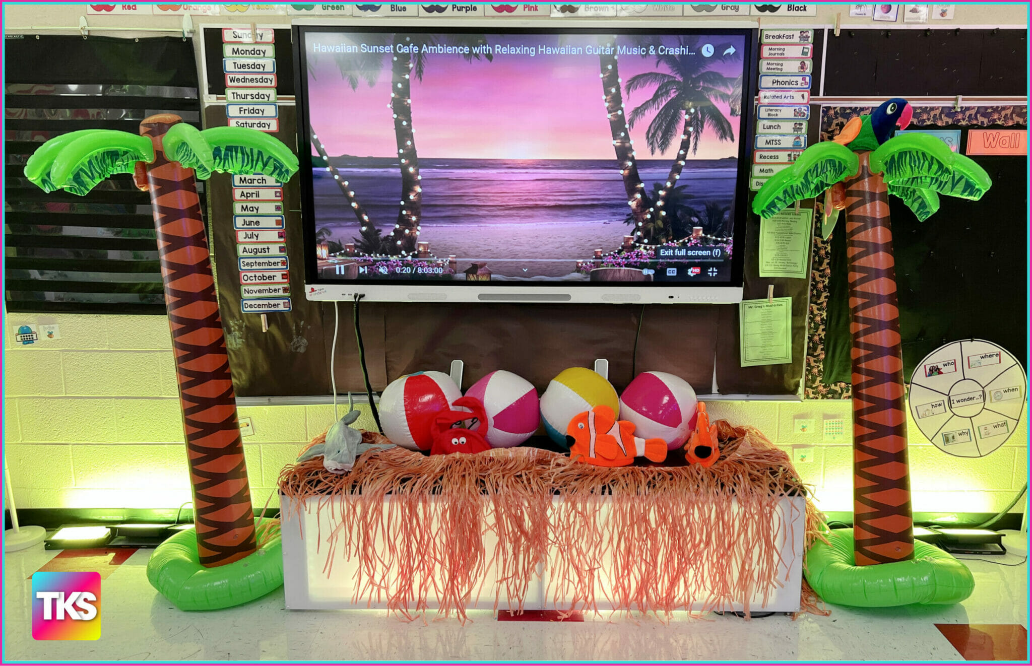 classroom luau ideas – The Kindergarten Smorgasboard