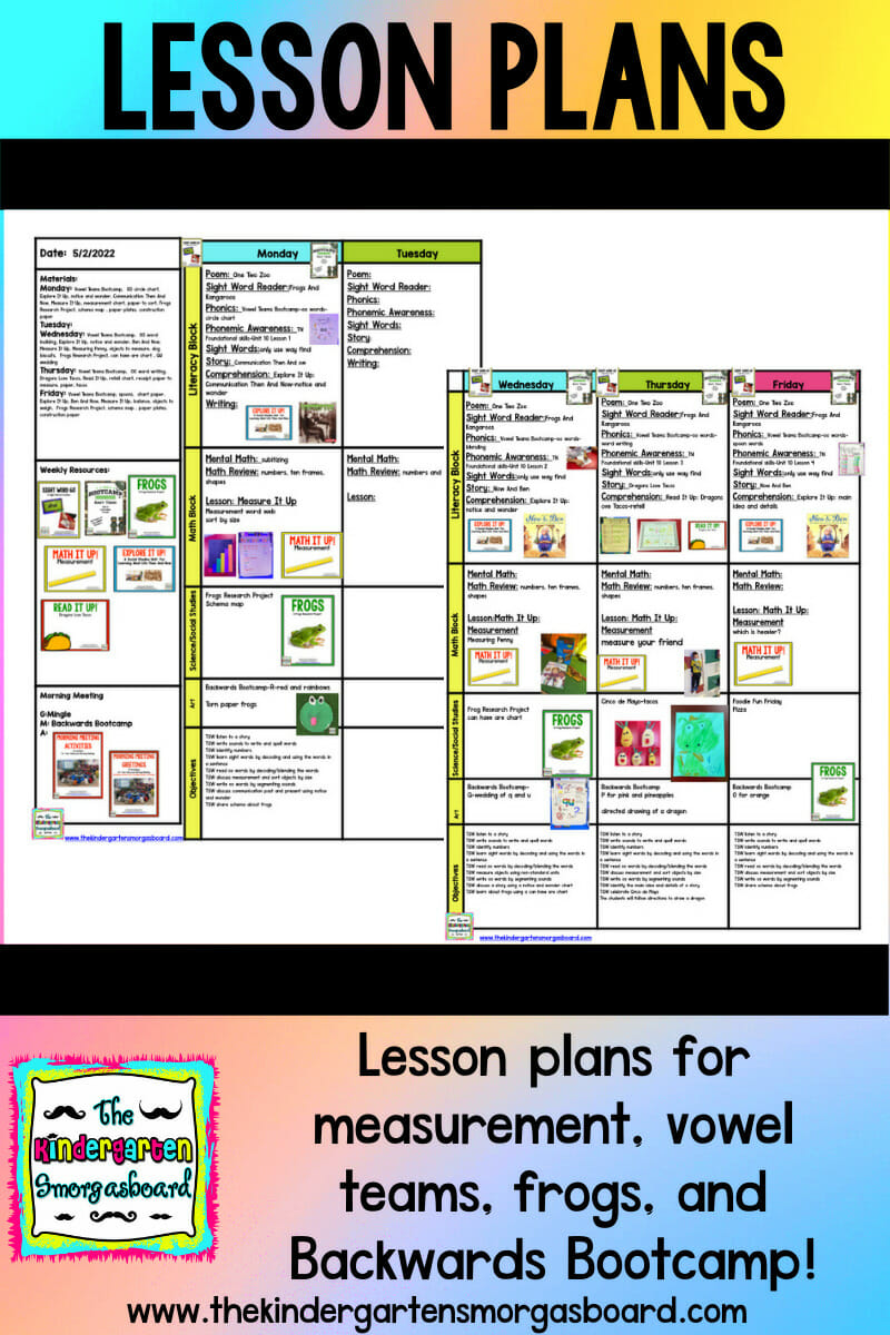 kindergarten-lesson-plans-for-vowel-teams-and-oo-words – The ...