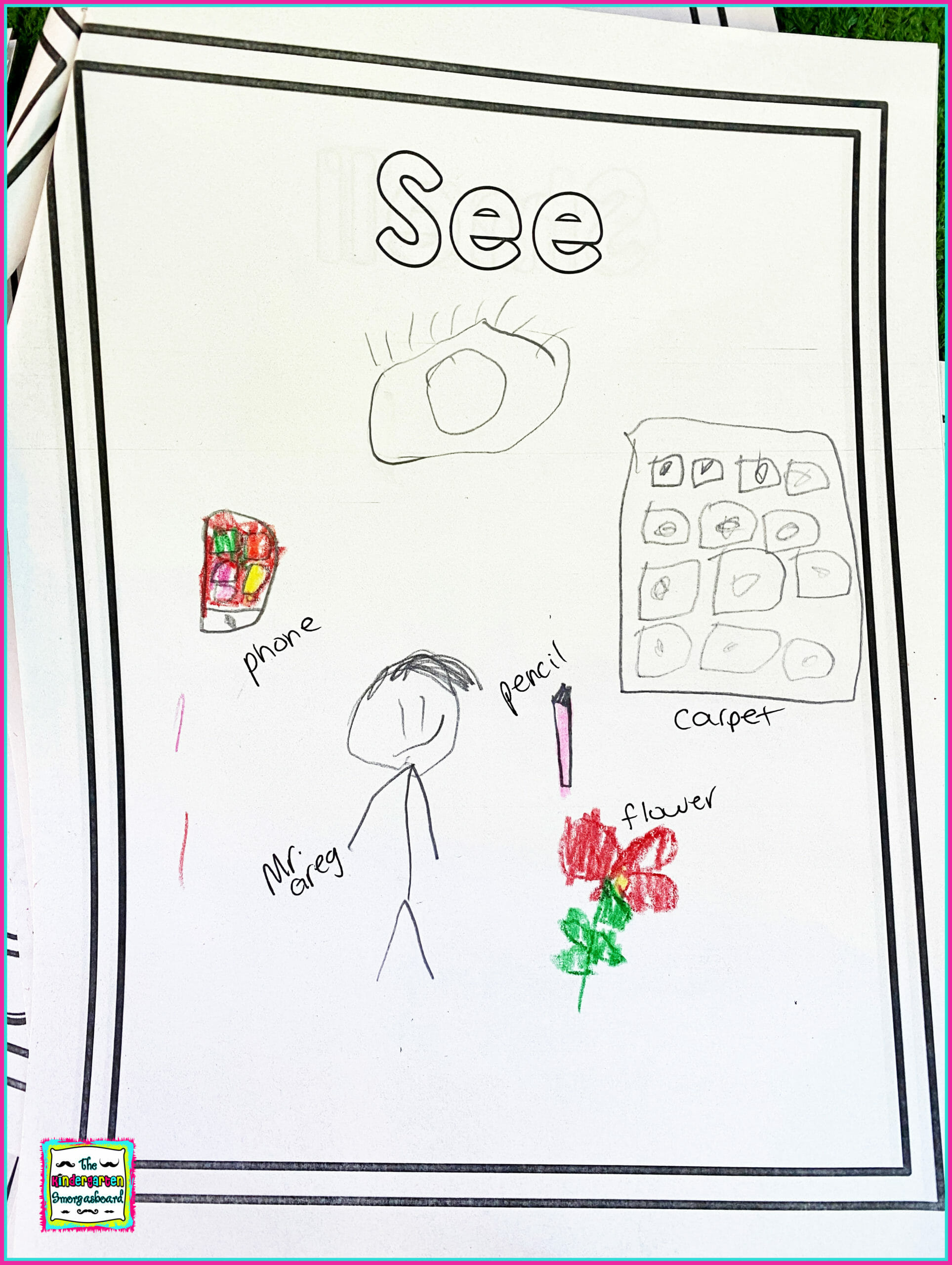 five-senses-writing-lessons – The Kindergarten Smorgasboard