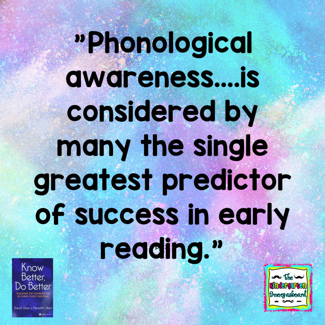Summer Book Study: Phonological And Phonemic Awareness – The ...