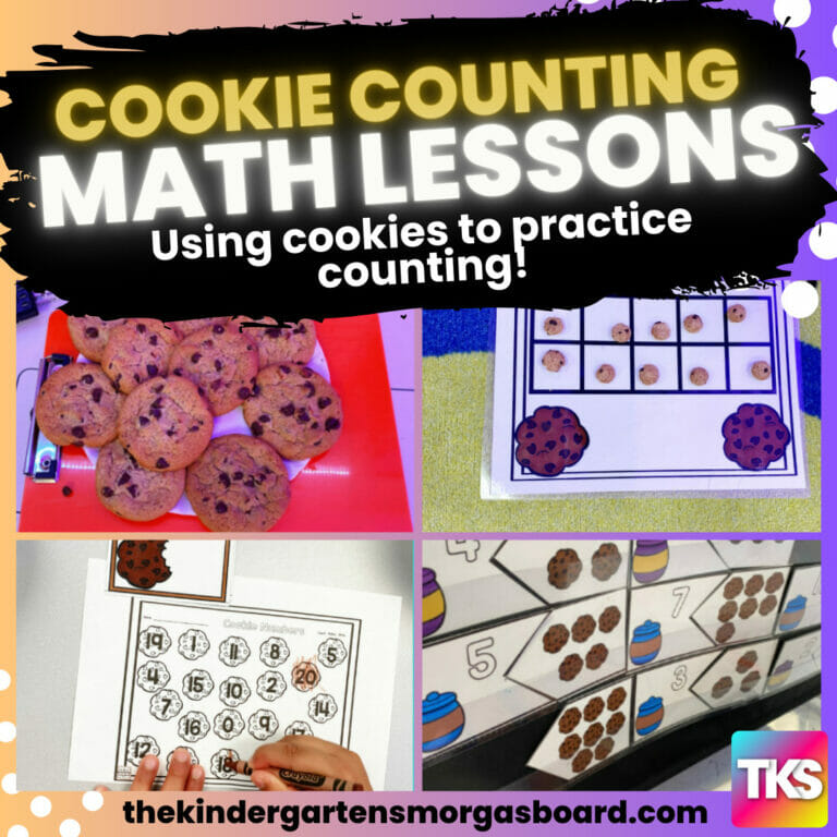 Kindergarten Math Lessons With Cookies – The Kindergarten Smorgasboard