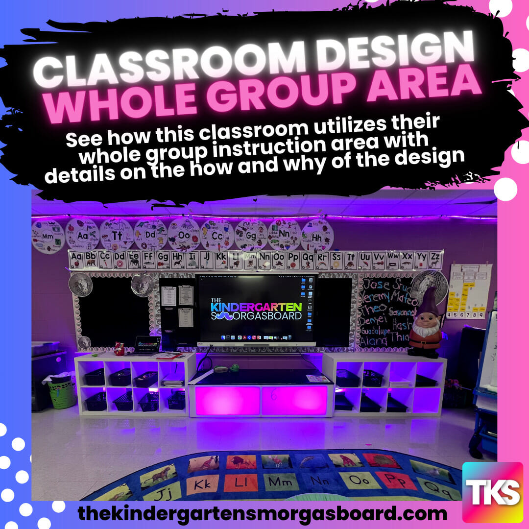 Classroom Design: Whole Group Area | The Kindergarten Smorgasboard