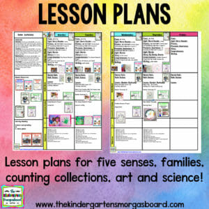 Schedulin Sunday: Families, Five Senses, And Counting Collections ...