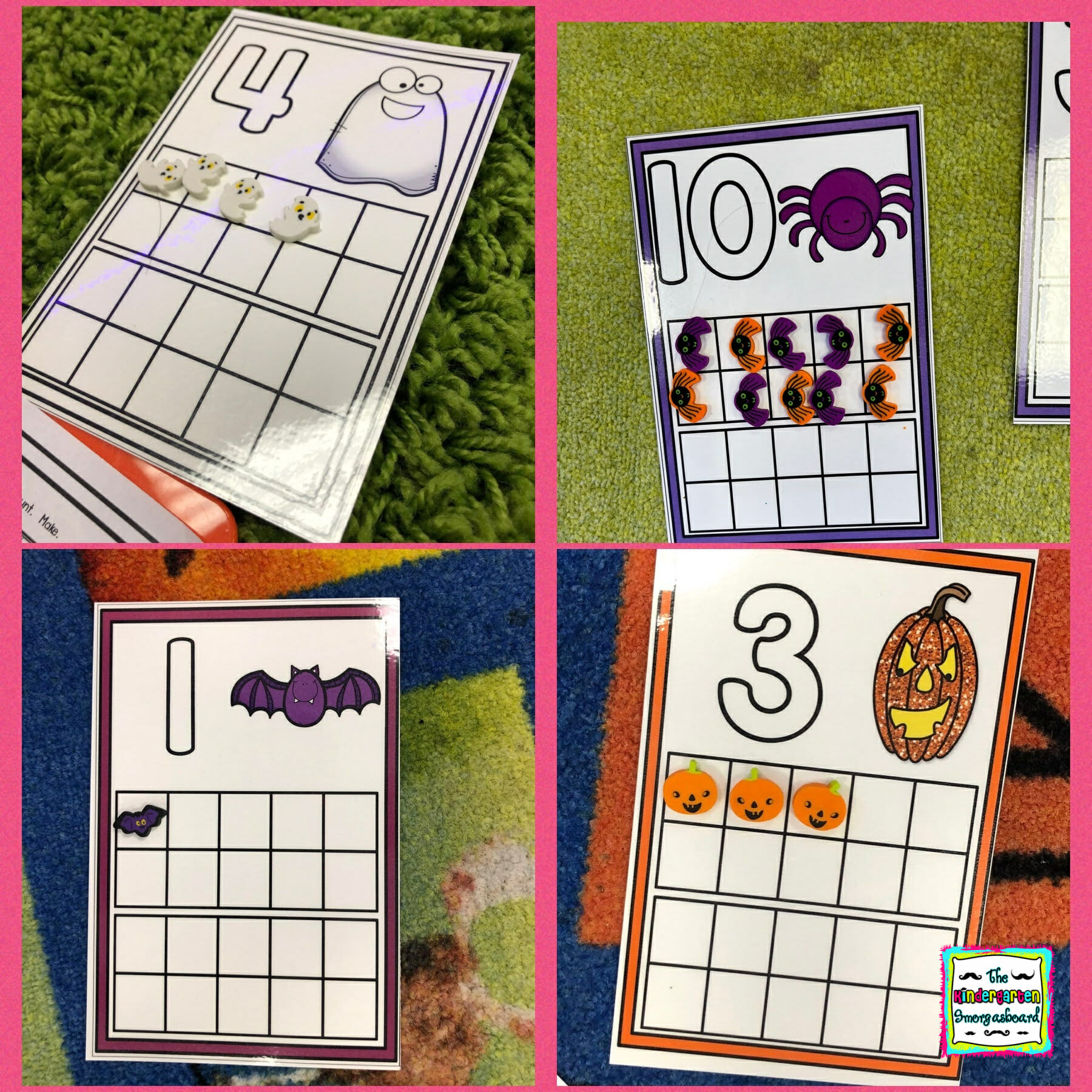 october-ten-frames-activities – The Kindergarten Smorgasboard