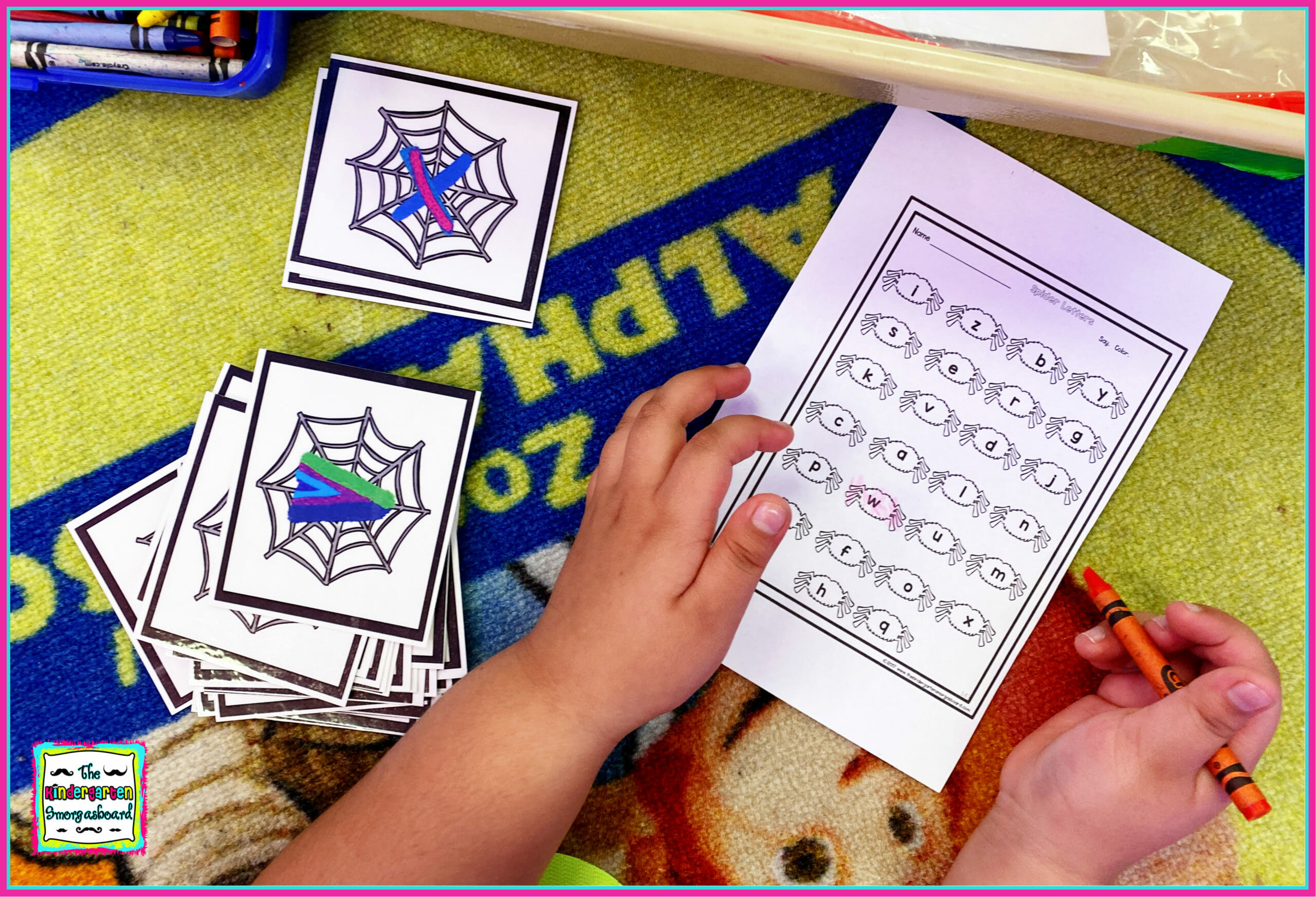 spider-literacy-centers – The Kindergarten Smorgasboard