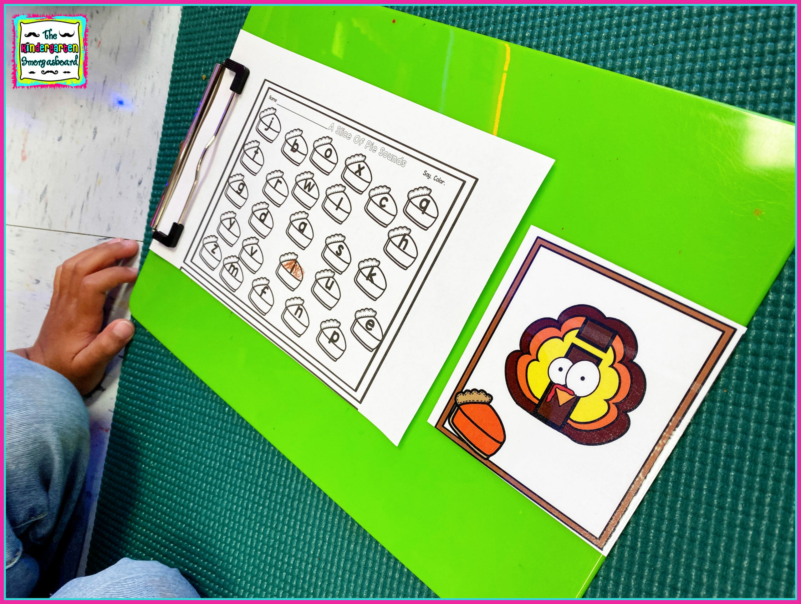 thanksgiving-letter-recognition – The Kindergarten Smorgasboard