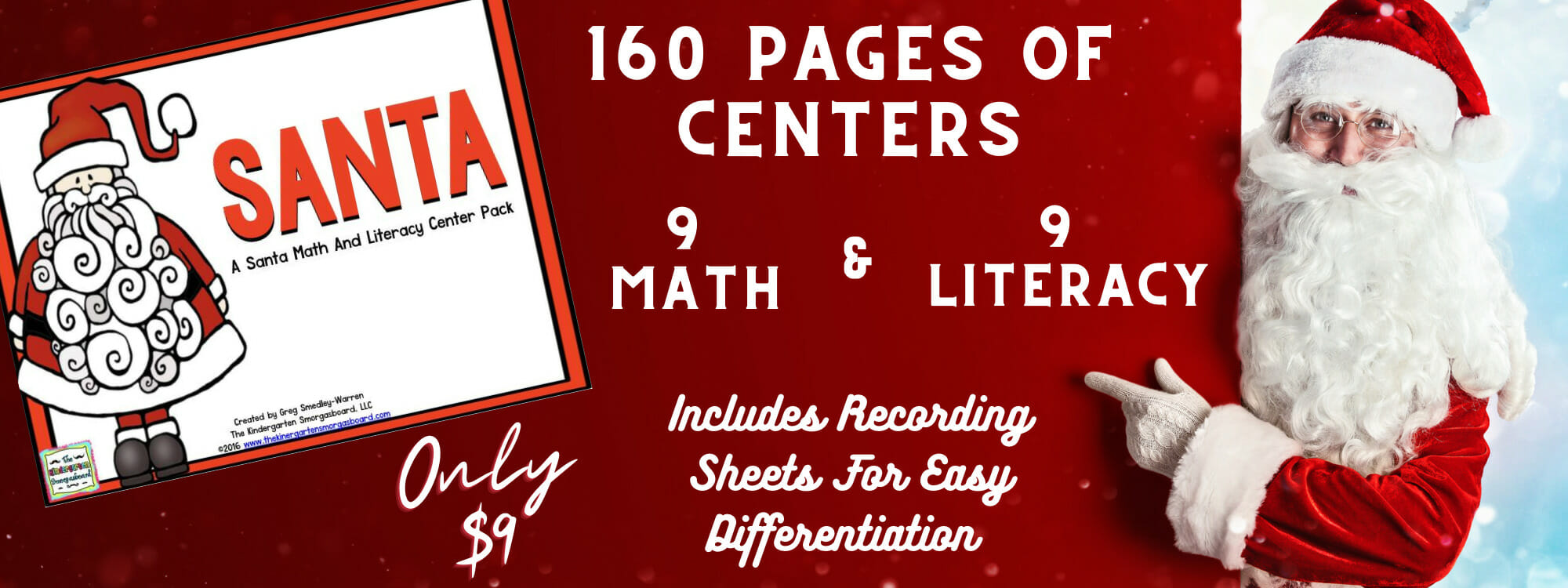 Santa Website – The Kindergarten Smorgasboard