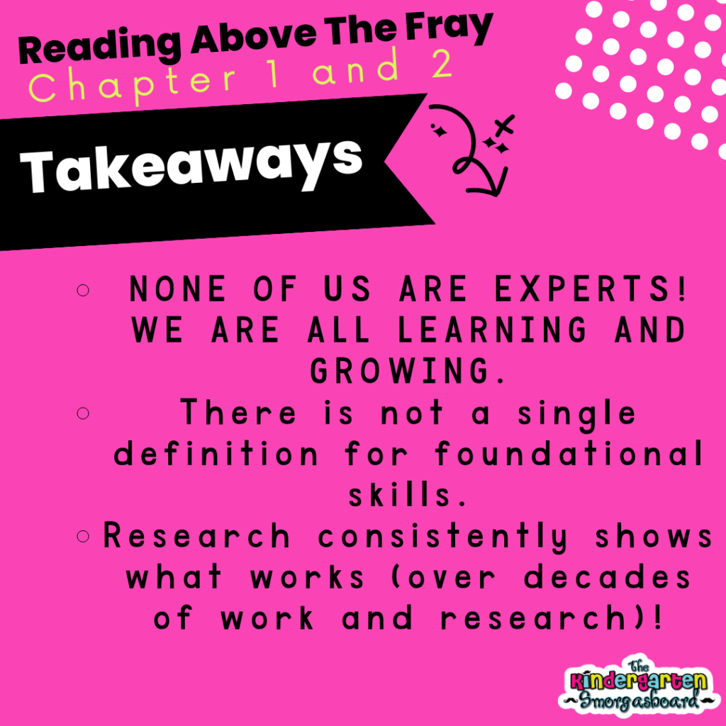 Reading Above The Fray: What Are Foundational Skills and Decoding – The ...