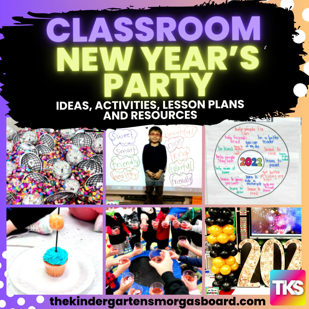Class New Year's Party | The Kindergarten Smorgasboard