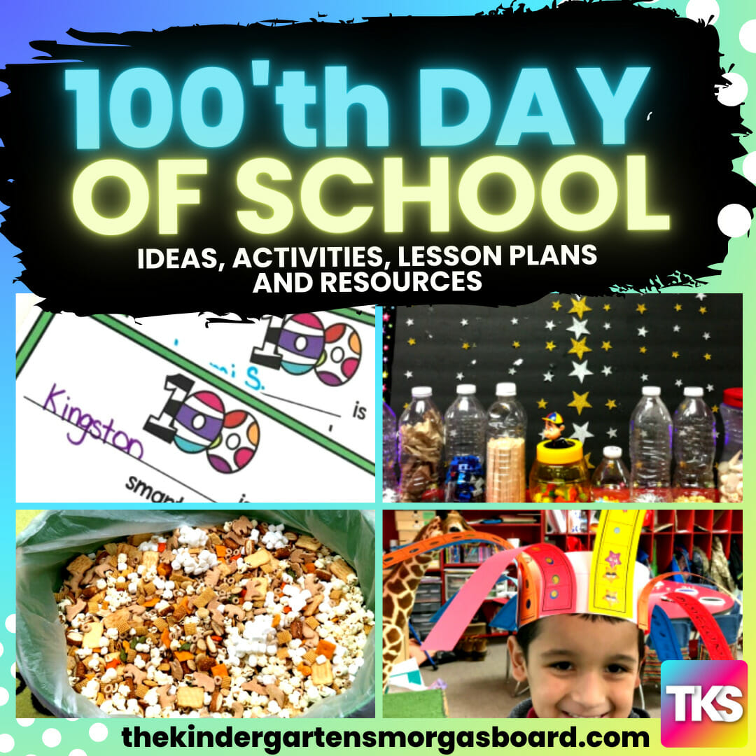 100th Day Of School Activities | The Kindergarten Smorgasboard