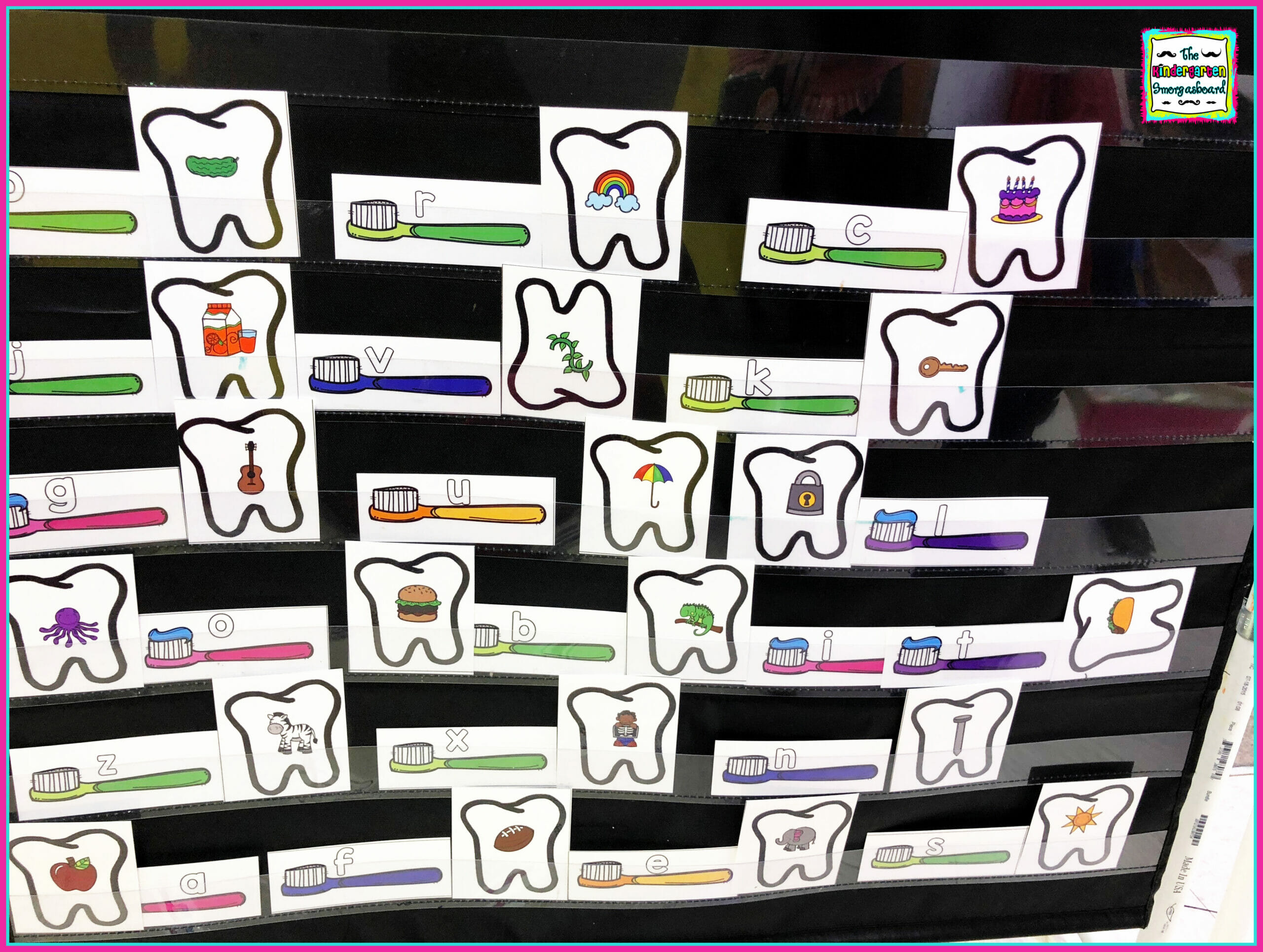 dental health month centers – The Kindergarten Smorgasboard