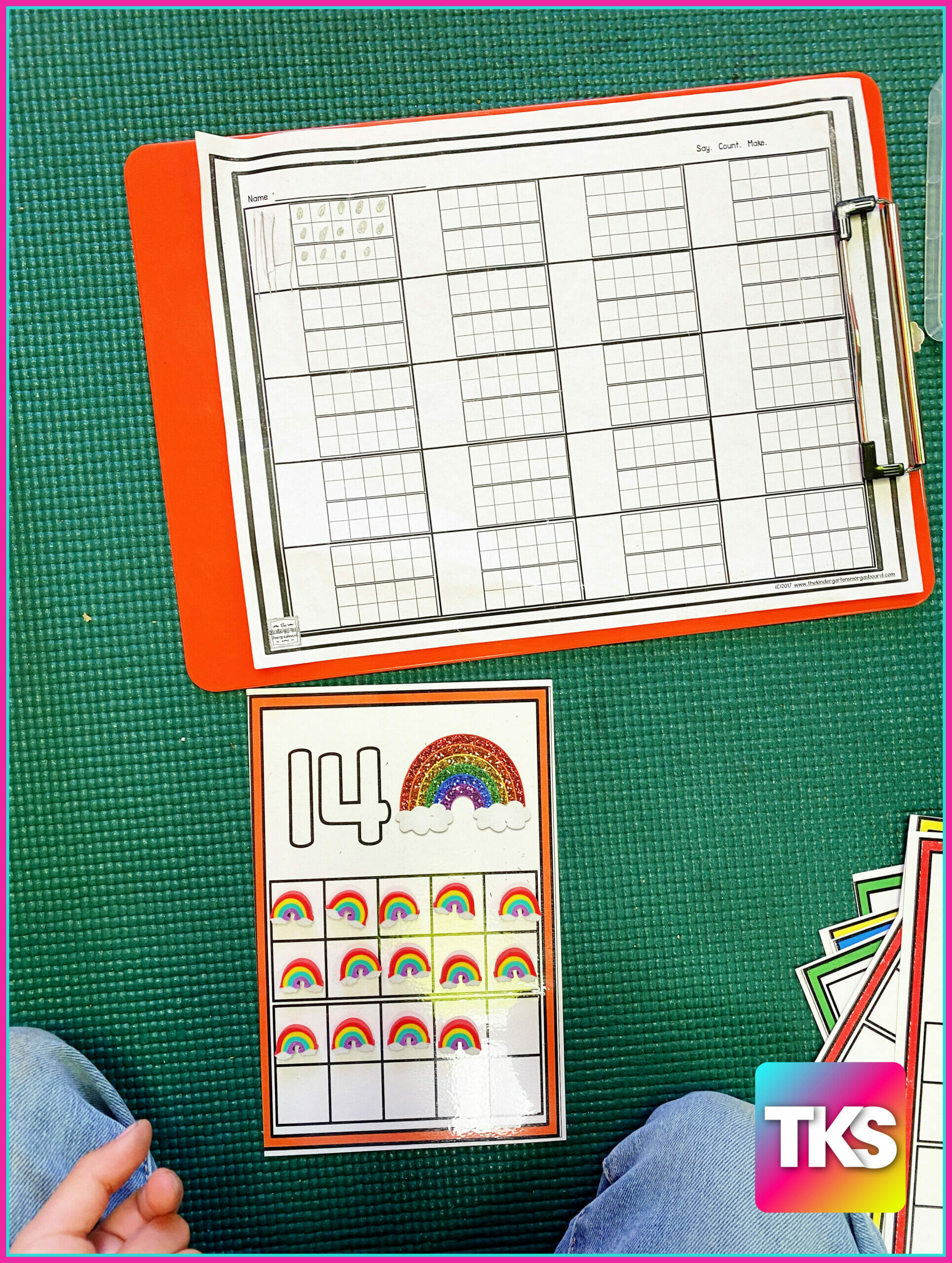 march-ten-frame-cards – The Kindergarten Smorgasboard