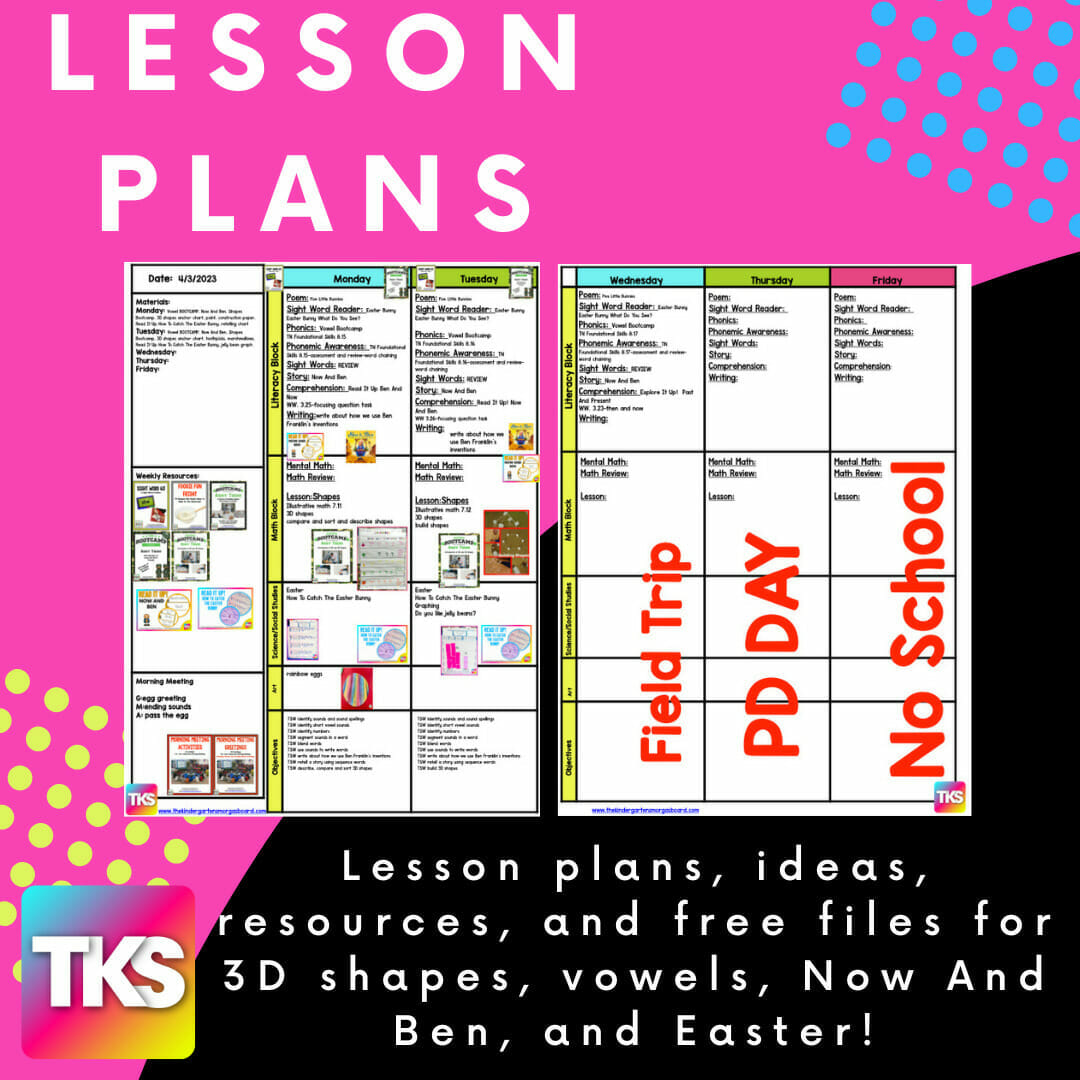 Easter-lesson-plans – The Kindergarten Smorgasboard