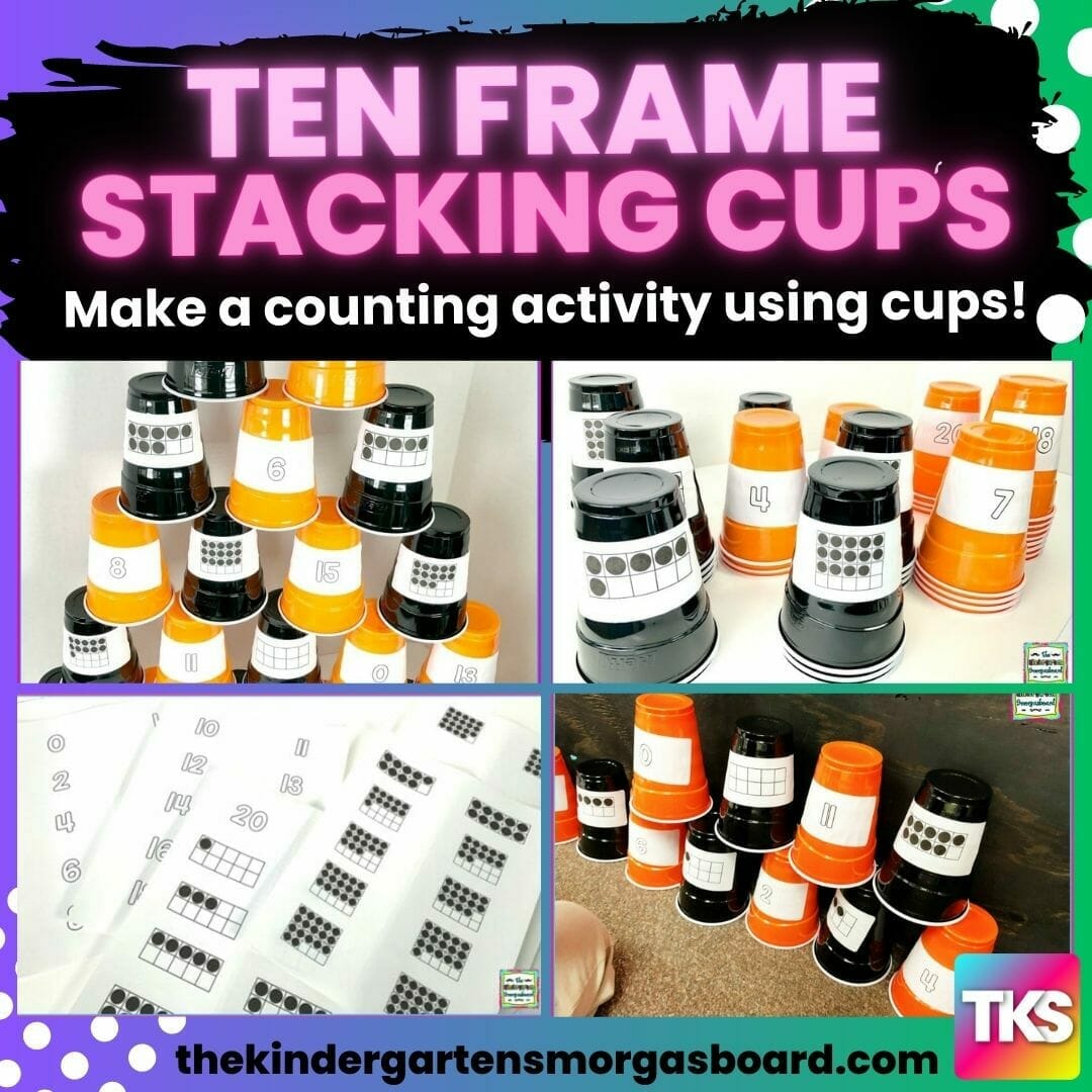 Kindergarten Math: Engaging with Stacking Cups | The Kindergarten ...