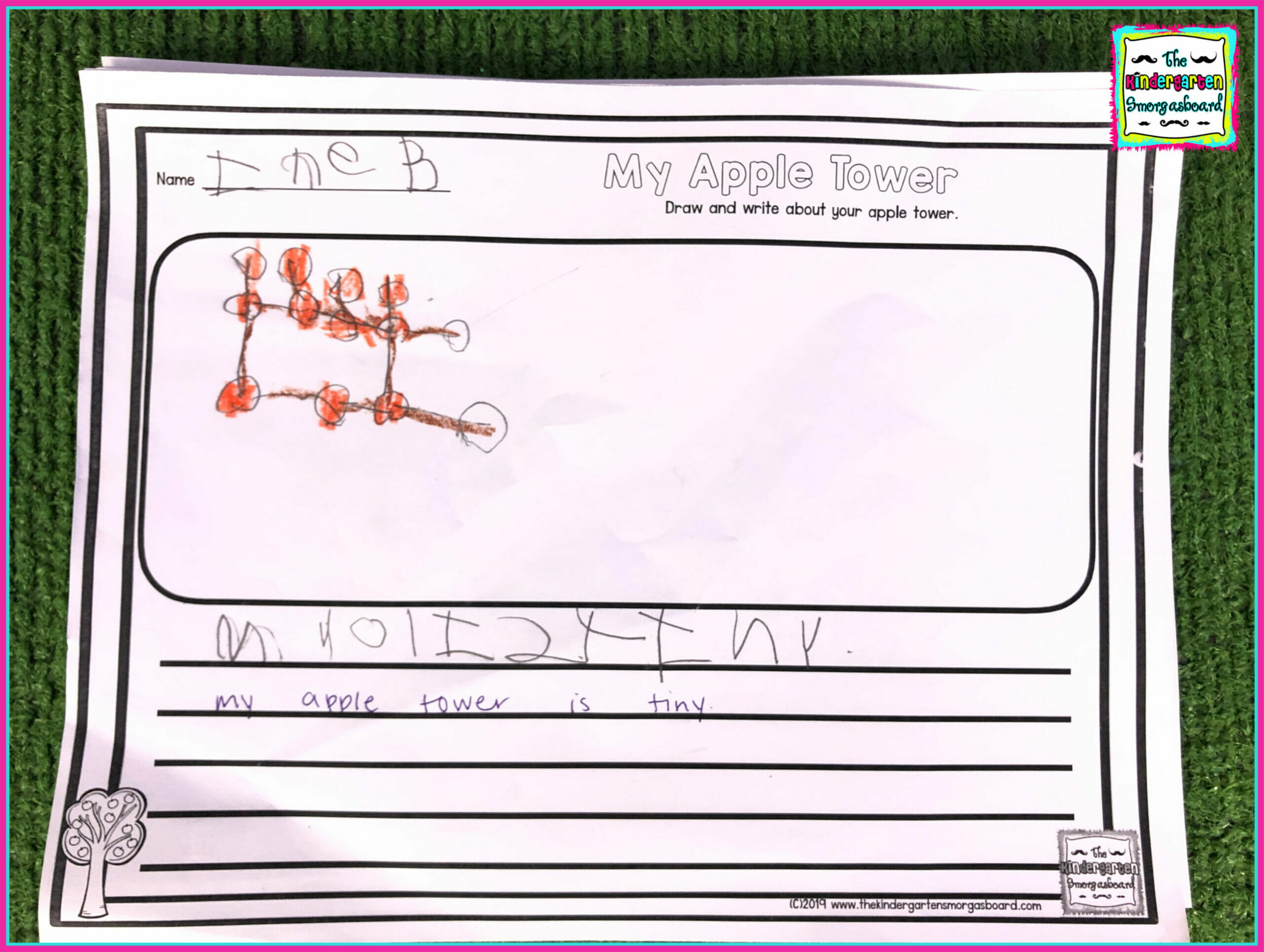 apple-tower-STEM – The Kindergarten Smorgasboard