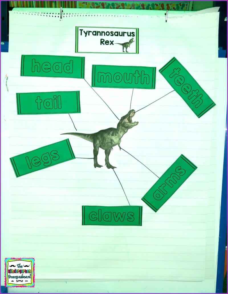 label-the-parts-of-a-dinosaur – The Kindergarten Smorgasboard