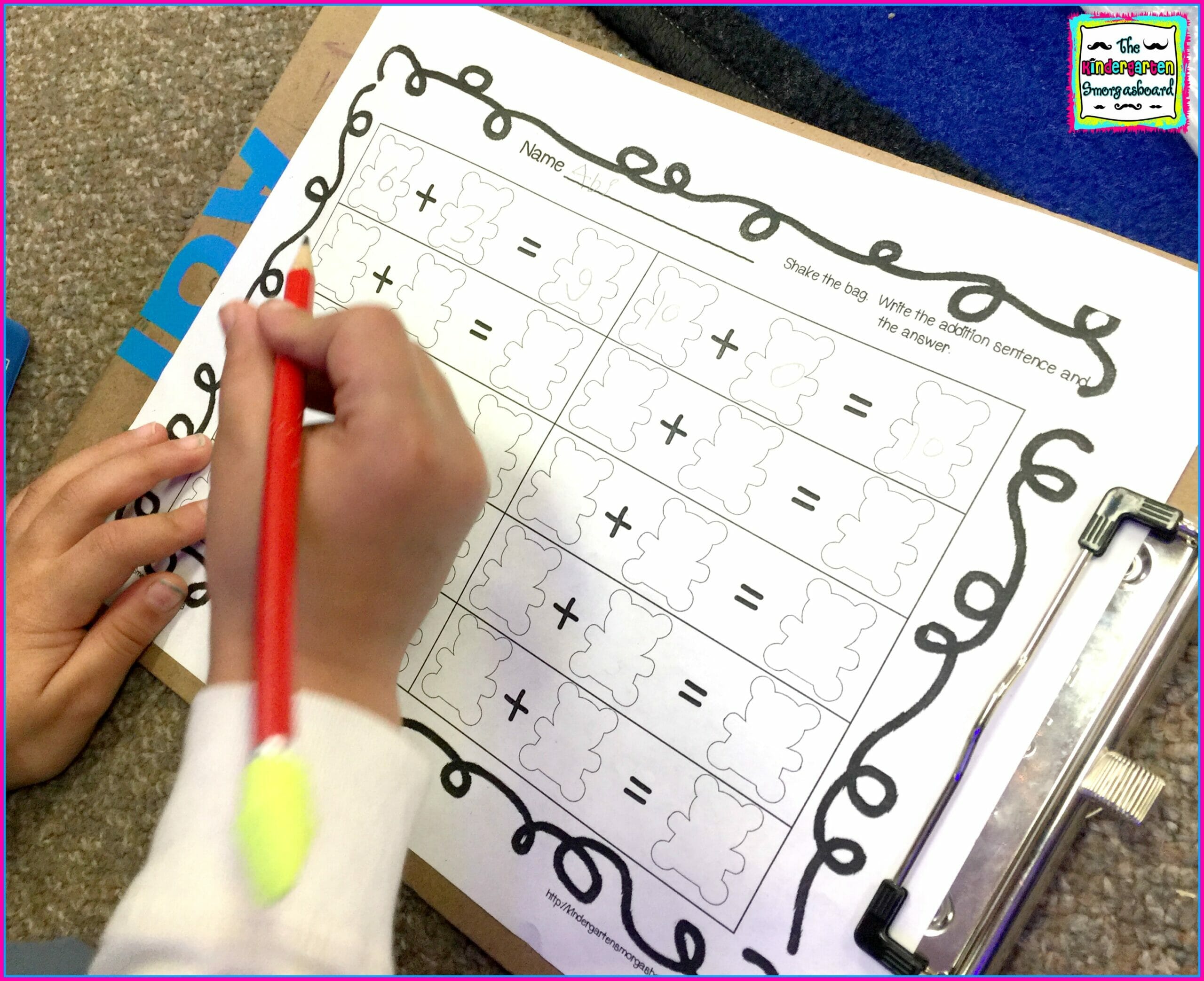 shake-and-add-recording-sheet – The Kindergarten Smorgasboard