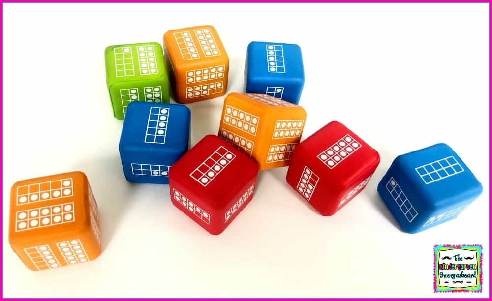 ten-frame-dice-games – The Kindergarten Smorgasboard