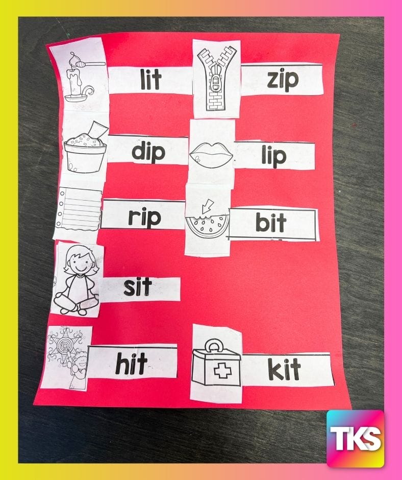 WORD FAMILY Kindergarten: Week 13 Learning and Fun | The Kindergarten ...