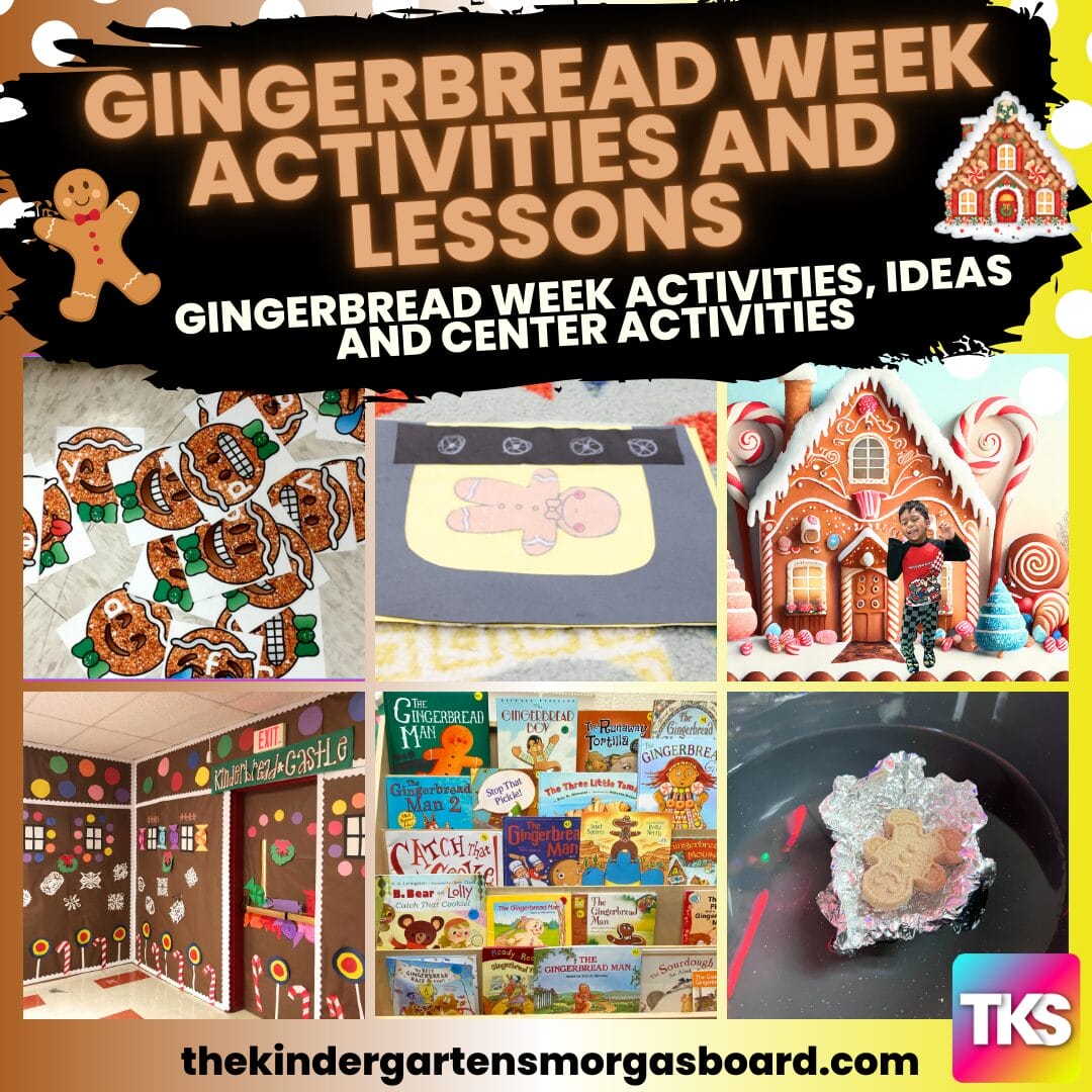 Gingerbread Activities For Gingerbread Week | The Kindergarten Smorgasboard