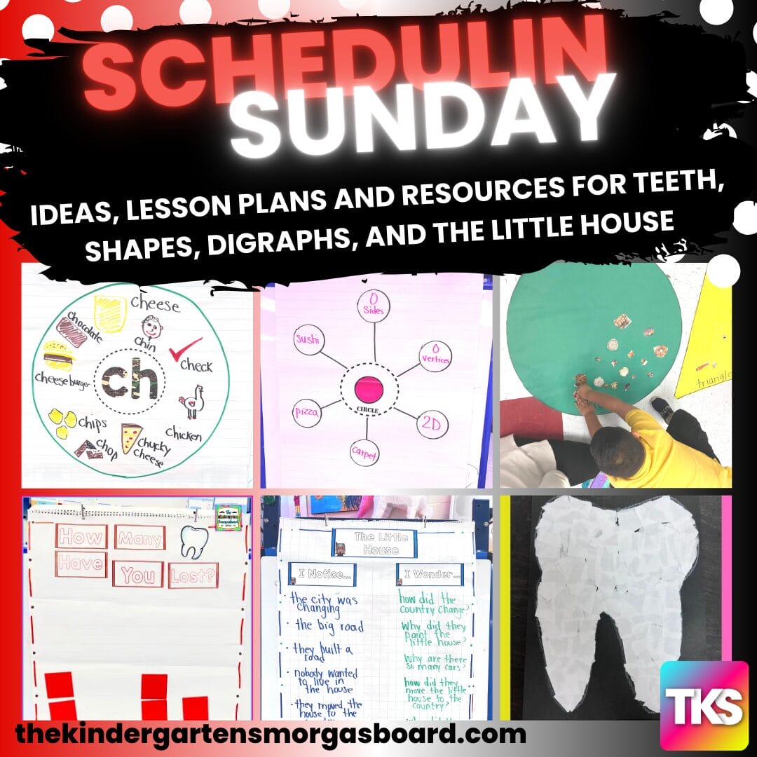 Schedulin Sunday: Dental Health Lesson Plans, Shapes, And The Little ...