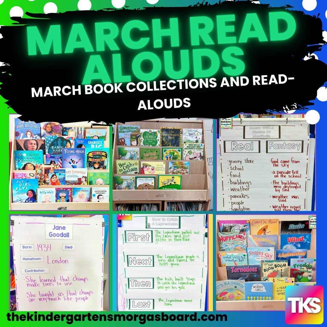 March Read Alouds And Book Collections | The Kindergarten Smorgasboard