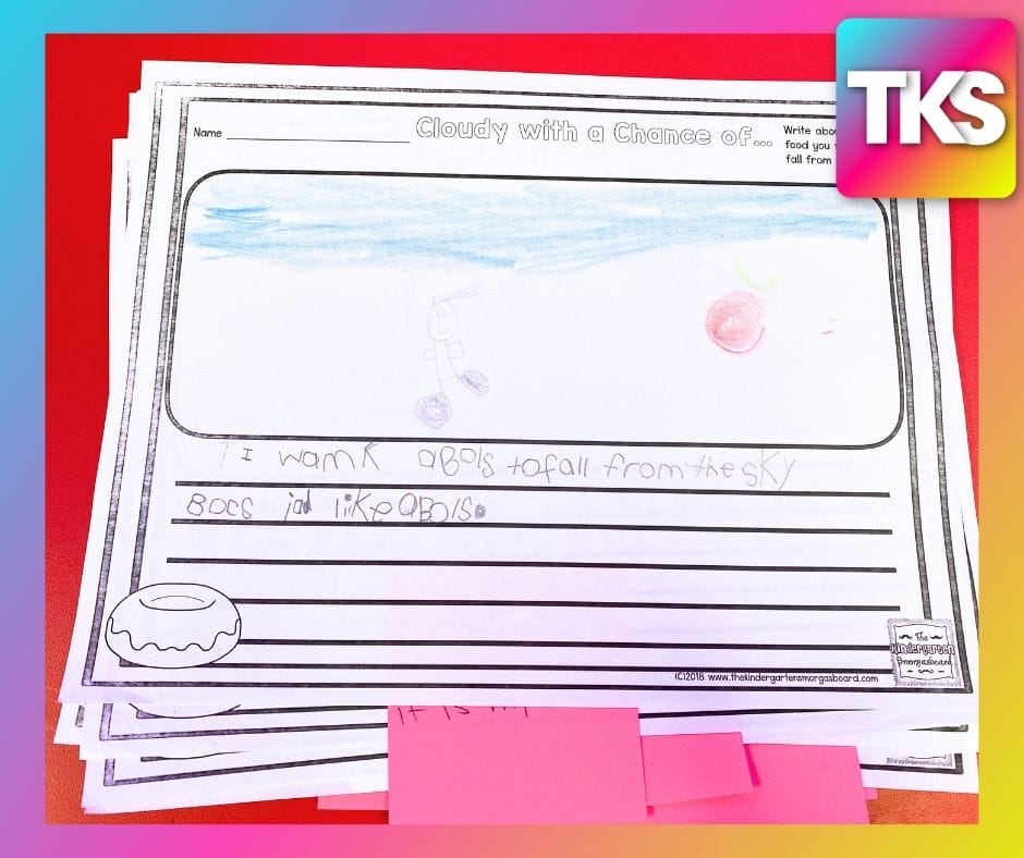 Cloudy With A Chance Of Meatballs | The Kindergarten Smorgasboard