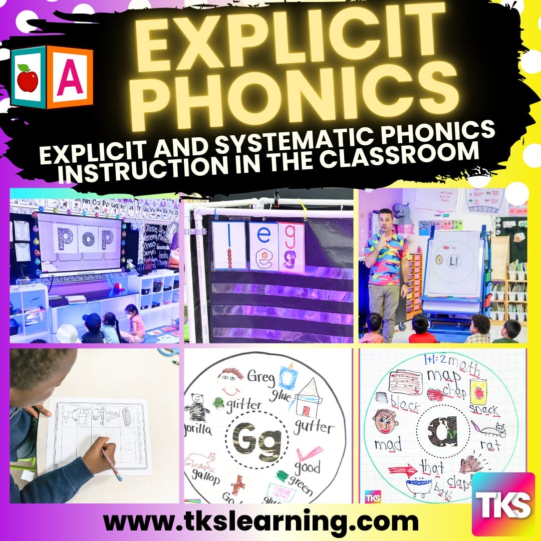 Systematic And Explicit Phonics Instruction | The Kindergarten Smorgasboard