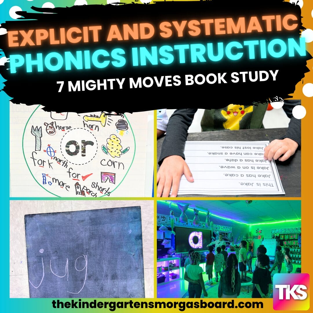 Systematic And Explicit Phonics Instruction | The Kindergarten Smorgasboard