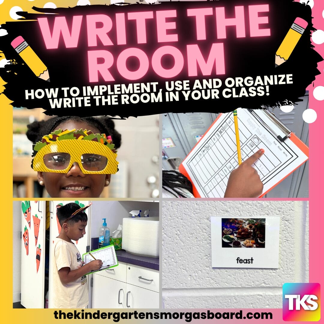 Write The Room! | The Kindergarten Smorgasboard