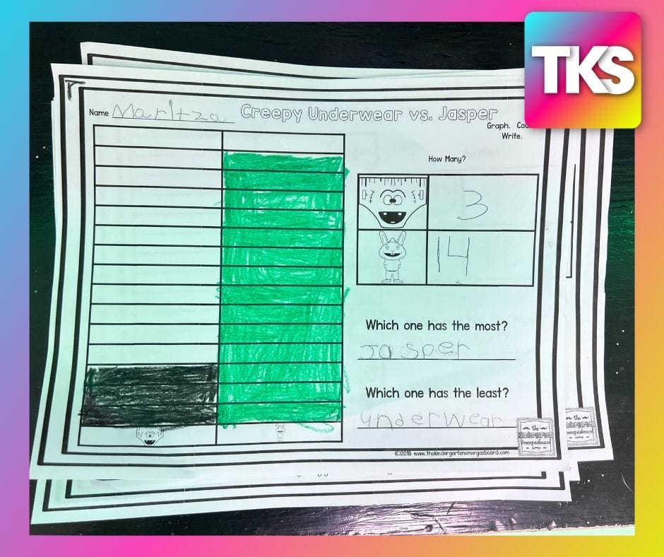 Kindergarten Reading Comprehension: Creepy Underwear | The Kindergarten ...