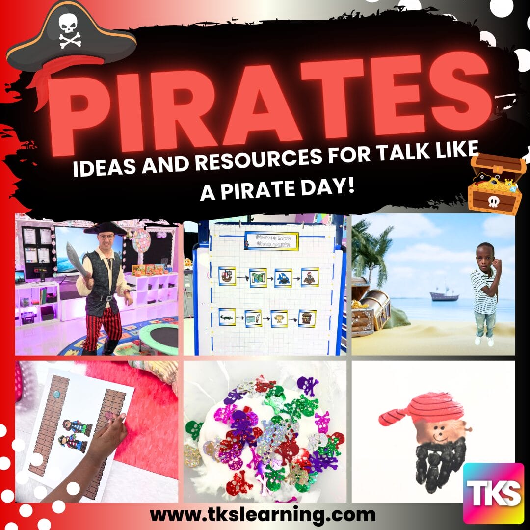 Kindergarten Pirate Activities: Talk Like A Pirate Day! | The ...