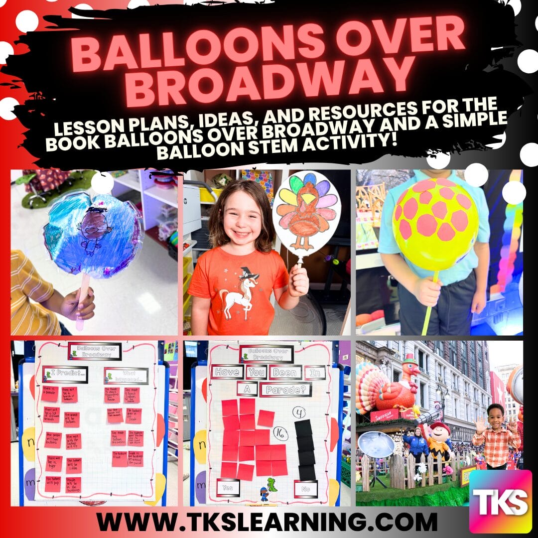 Balloons Over Broadway Activities | The Kindergarten Smorgasboard