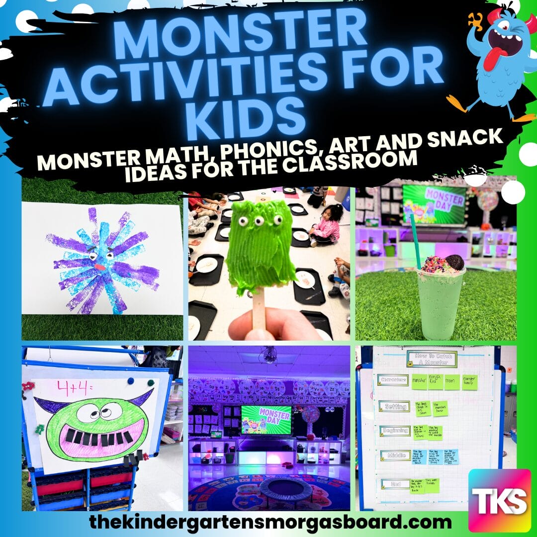 Monster Activities For Kids | The Kindergarten Smorgasboard