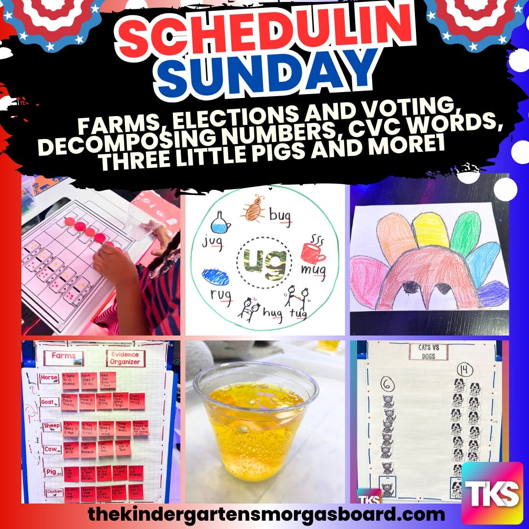Kindergarten Activities: Farms, Elections Decomposing Numbers | The ...