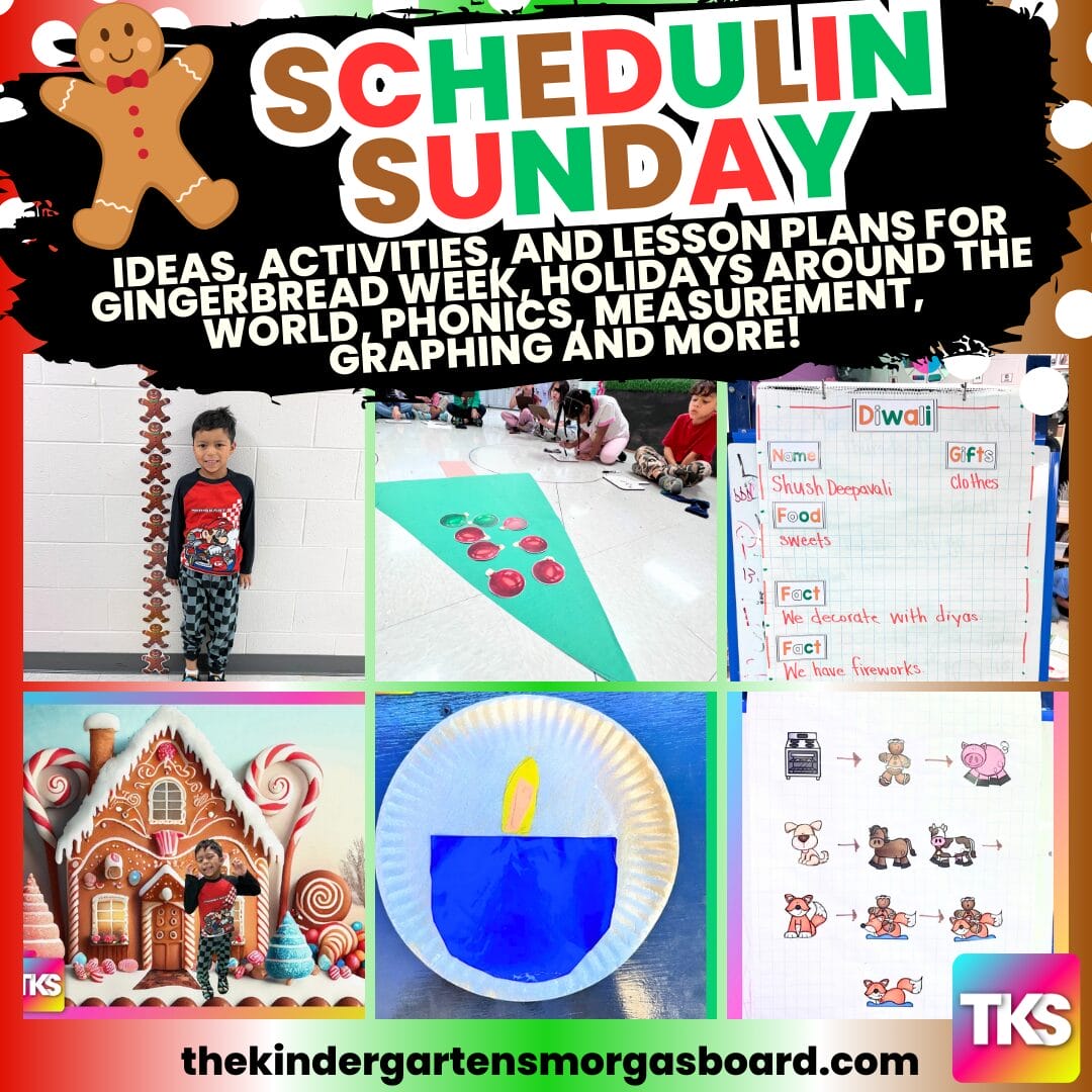 Kindergarten Gingerbread Week: Math, Writing, And Lesson Plans | The ...