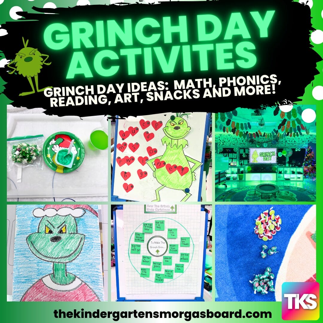 Grinch Day Activities | The Kindergarten Smorgasboard