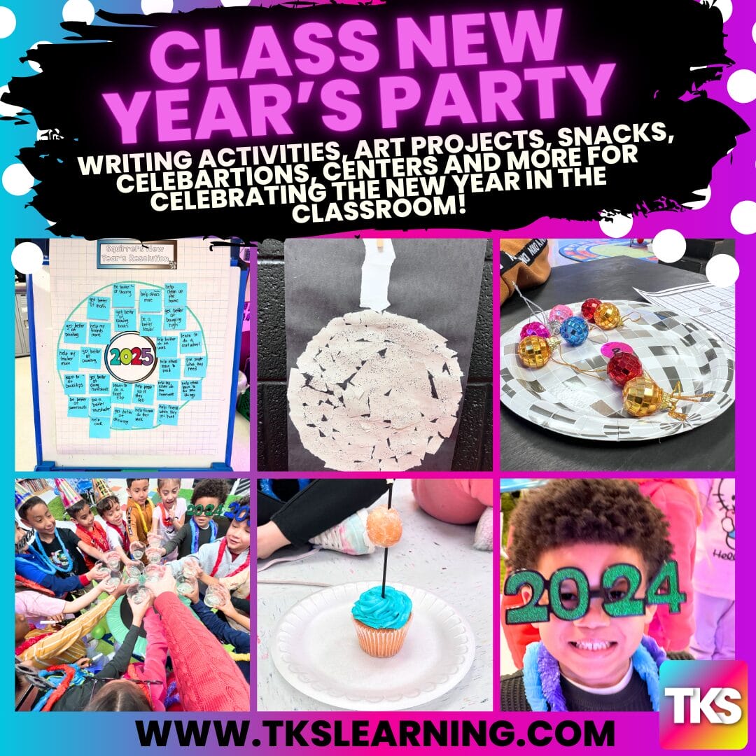 Class New Year's Party | The Kindergarten Smorgasboard