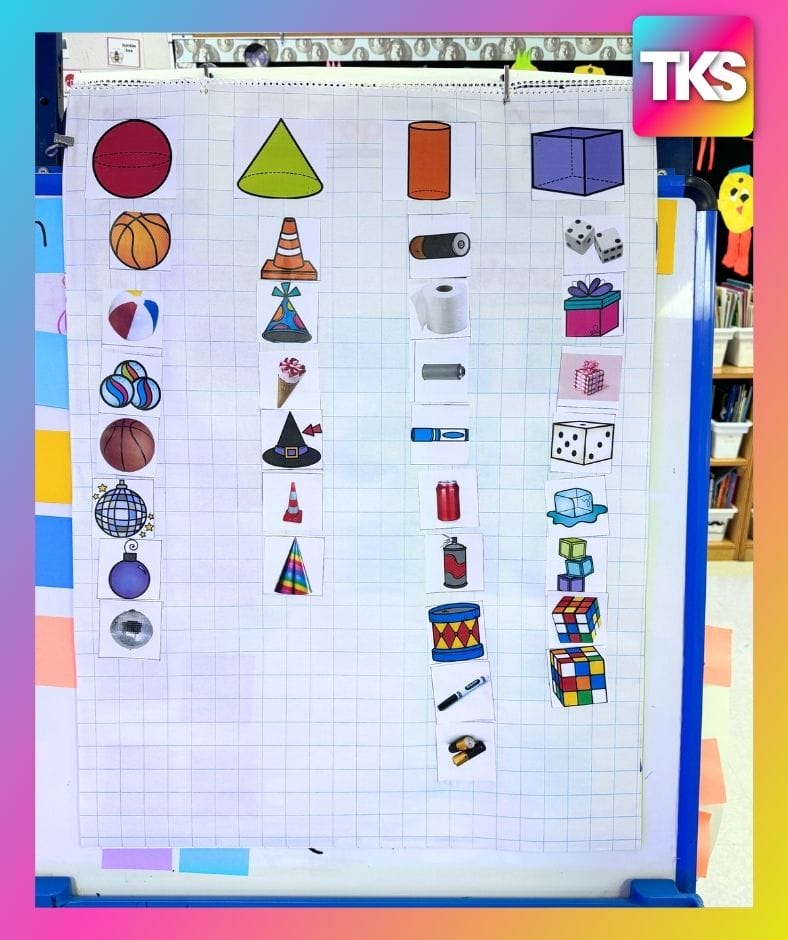 Kindergarten March Activities: Vowels, Rainbows, 3D Shapes | The ...