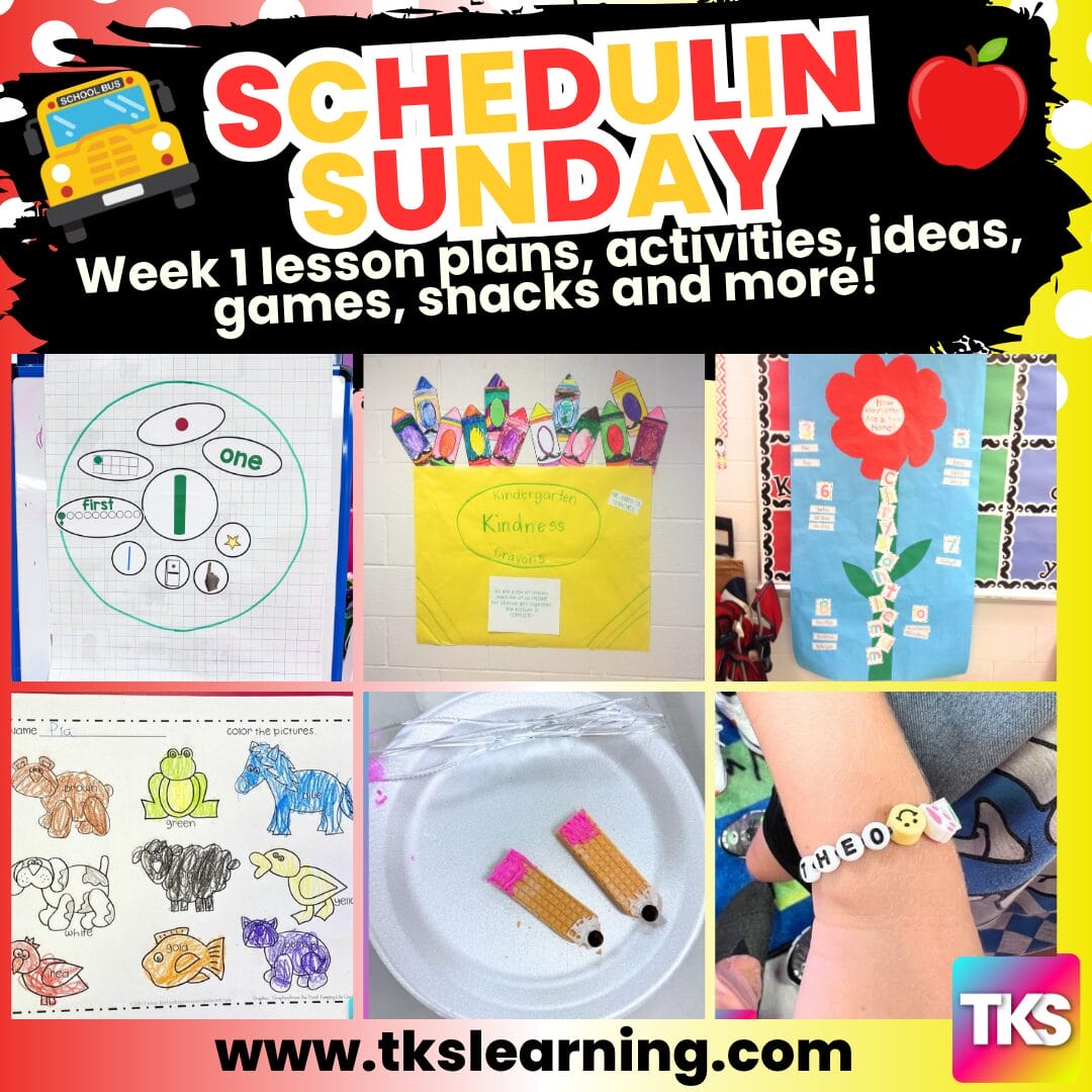 Kindergarten Lesson Plans: Back To School | The Kindergarten Smorgasboard