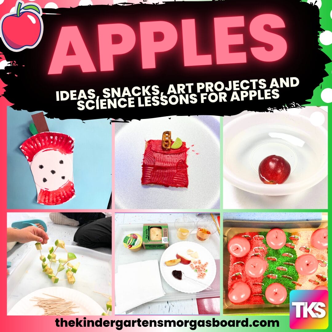 All About Apples: Apple Activities | The Kindergarten Smorgasboard