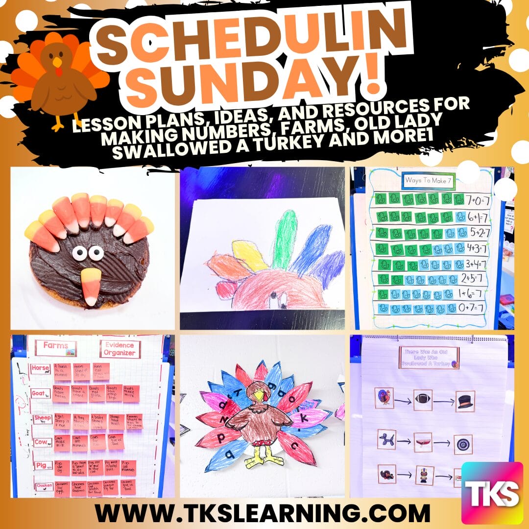 Kindergarten November Activities and Lesson Plans: Farms, Phonics, and ...