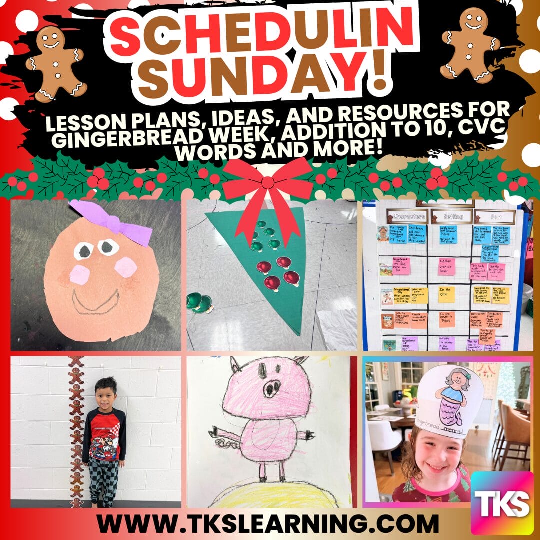 Kindergarten Lesson Plans: Gingerbread Week Activities | The ...