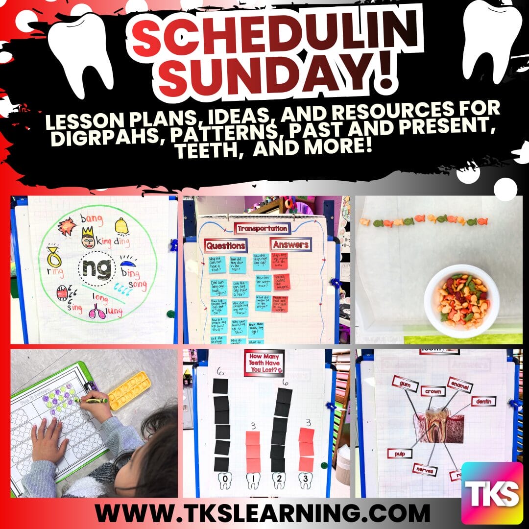February Lesson Plans: Patterns, Digraphs, Past And Present | The ...