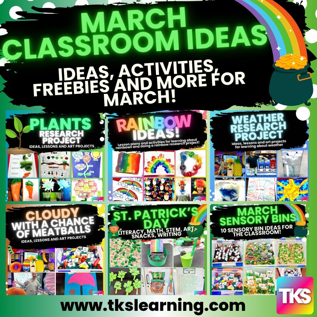 March Classroom Ideas | The Kindergarten Smorgasboard